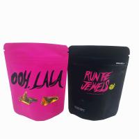 China ODM Soft Touch Mylar Bag 2oz Biodegradable Stand Up Pouches Food Packaging for sale