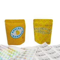 China Smell Proof Cookie Packaging Bags Custom Printed Resealable Stand Up Wholesale for sale