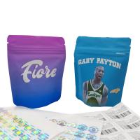 China CPP OPP Printed Stand Up Pouches Doypack Heat Seal ziplockk Bags 14g for sale