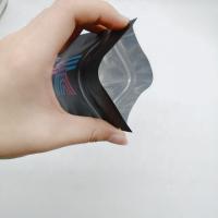 China 1oz Soft Touch Mylar Bag MOPP 130mm Resealable Food Pouches Food Grade for sale