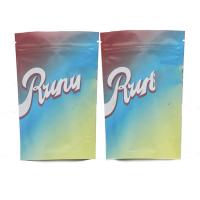 China Empty Tea Packaging Stand Up Pouch Moisture Proof Resealable Zipper Bags for sale