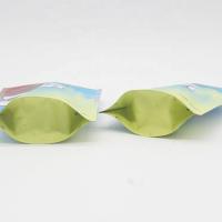 China Empty Tea Packaging Stand Up Pouch Moisture Proof Resealable Zipper Bags for sale