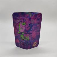 China CYMK Printed Heat Seal Foil Pouches Holographic Mylar Flat Bottom Gusset Bags GMP for sale