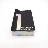China 200 Microns Printed Aluminium Foil Pouch Coffee See Through Bag SGS for sale
