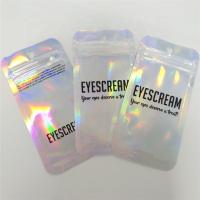 China 1g Holographic Stand Up Pouch ODM Printed ziplockk Aluminum Foil Bag for sale