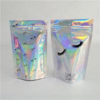 China 1g Holographic Stand Up Pouch ODM Printed ziplockk Aluminum Foil Bag for sale