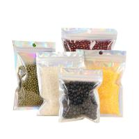 China Biodegradable Holographic ziplockk Pouches for sale