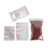 China Biodegradable Holographic ziplockk Pouches for sale