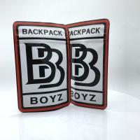 China Custom Printed Mylay Smell Proof backpack boys Double Zipper Plastic Child proof Resistant Weed Packing Bags for sale