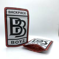 China Custom Printed Mylay Smell Proof backpack boys Double Zipper Plastic Child proof Resistant Weed Packing Bags for sale