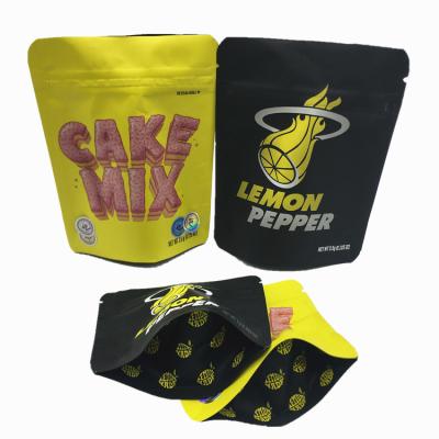 China Heat Seal Foil 3.5g Aluminum Laminated Bag 0.125oz Soft Touch Film for sale