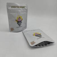 China OEM Print Mylar Aluminum Foil Bags Frosted Matte ziplockk Pouches for sale