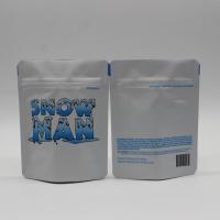 China Small Frosted Zip Lock Stand Up Pouch Packaging Mylar Bags For Weed for sale