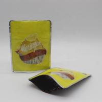 China One Pound Mylar Aluminum Foil Bags VMPET Printed Flat Bottom Pouch Printed GMP for sale