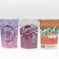 China CPP PET Flat Bottom Plastic Bags 110 Mircons Resealable Food Pouches for sale