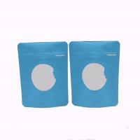 China Zipper Lock Aluminum Foil Mylar Bag Resealable 3.5g Mariguana Packaging Child Proof for sale
