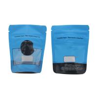 China 100g Plastic Standing Pouch 3OZ Resealable Food Pouches 4.75 Inch Width for sale