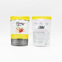 China MOPP Mylar Aluminum Foil Bags 0.5oz ziplockk Pouches With Tear Notch for sale