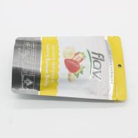 China MOPP Mylar Aluminum Foil Bags 0.5oz ziplockk Pouches With Tear Notch for sale