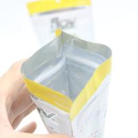 China MOPP Mylar Aluminum Foil Bags 0.5oz ziplockk Pouches With Tear Notch for sale