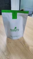 China Biodegradable Matte White Stand Up Pouch Compostable Square Bottom Bag for sale