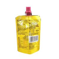 China Baby Food 100ml Spout Pouch Customized Logo Tomato Sauce Pouch for sale