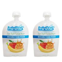 China Baby Food 100ml Spout Pouch Customized Logo Tomato Sauce Pouch for sale