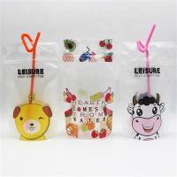 China Heat Seal 150CC Plastic Drink Stand Up Spout Pouch 8 colors HACCP for sale