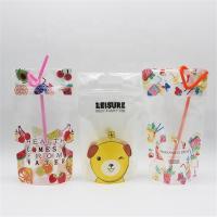China Heat Seal 150CC Plastic Drink Stand Up Spout Pouch 8 colors HACCP for sale