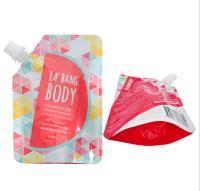 China Mylar Liquid Spout Pouch 100ml Laundry Detergent Pouches SGS for sale