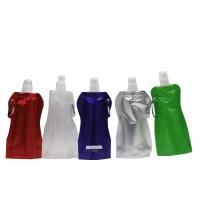 China Custom Liquid Packaging Plastic Spout Pouches Juice Drink Stand Up Bag With Nozzle for sale