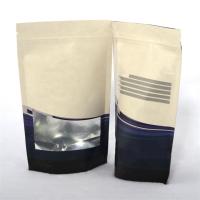 China Customized Reusable Coffee Bean Mylar Bags Flat Bottom Pouch 250g 500g 1kg Aluminum Foil Coffee Tea Bags Custom Logo for sale
