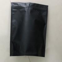 China VMPET Black Coffee Packaging Pouch ziplockk Waterproof 1kg Coffee Bags for sale