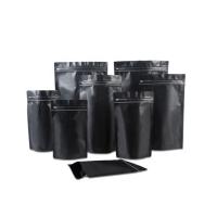 China VMPET Black Coffee Packaging Pouch ziplockk Waterproof 1kg Coffee Bags for sale
