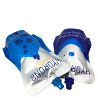China 110 Microns Juice Spout Pouch Gravure Print Reusable Baby Food Pouches LDPE for sale