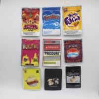 China Snack Digital Printed Stand Up Pouches Childproof Mylar Zip Lock Resealable Bags for sale