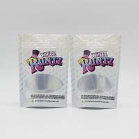 China Printed Smell Proof Mylar Bag Child Proof For weed / Flower Packaging for sale