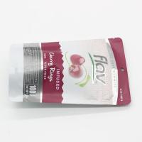 China Plastic Stand Up Smell Proof ziplockk Pouches Gravure Printing Soft Touch Film VMPET for sale