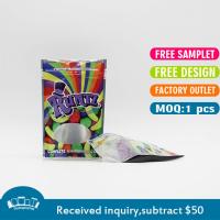 China 250g Plastic Food Pouches CMYK Printed Snack Food Packaging Bags for sale
