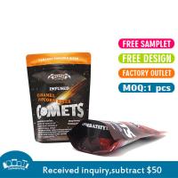 China CPP Digital Printed Stand Up Pouches Doypack Flat Foil Pouches FDA for sale