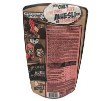 China 3.5g Mylar ziplockk Stand Up Bags CMYK Printed flat foil pouches HACCP for sale
