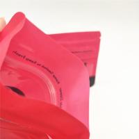China Dried Fruit 160 Microns See Through Pouches Tear Notch Zip Lock Resealable Bags for sale