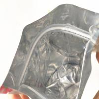 China Foil Smell Proof Tea Bags Resealable Zipper Edible Plastic Packaging Food Bags for sale