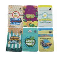 China Smell Proof Frosted Black Stand Up Plastic Bags Food Grade ziplockk Bags for sale