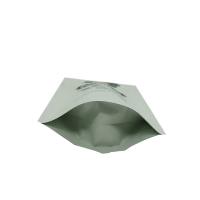 China Smell Proof Frosted Black Stand Up Plastic Bags Food Grade ziplockk Bags for sale