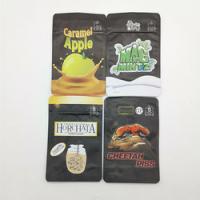 China Smell Proof Frosted Black Stand Up Plastic Bags Food Grade ziplockk Bags for sale