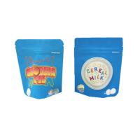 China 110 Microns Heat Seal ziplockk Bags LDPE Plastic Standing Pouch for sale