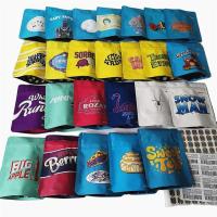 China HACCP Custom Food Packaging Bags 210mm 3 Side Seal Flat Pouch for sale