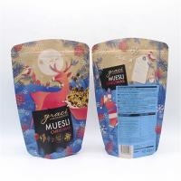 China CMYK Printed 70g Kraft Paper Laminated Bags for sale
