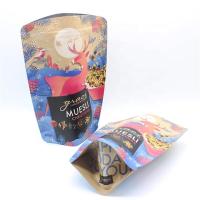 China CMYK Printed 70g Kraft Paper Laminated Bags for sale